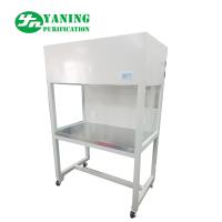 China Single Person Vertical Laminar Flow Clean Bench 304 Stainless Steel 0.3um HEPA for sale