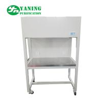 China Single Person Vertical Laminar Flow Clean Bench 304 Stainless Steel 0.3um HEPA for sale