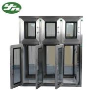 China Customize Cleanroom Pass Box Stainless Steel With Multilayer Transfer Window Multilayer Passbox for sale
