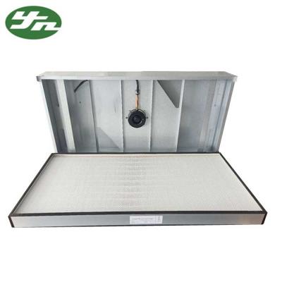 China 170W Clean Room FFU Fan Filter Unit 4ft x 2ft Air Outlet with 99.99% HEPA Filtration for Electronic Workshops for sale