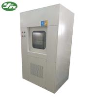 China Powder Coating Steel Air Shower Pass Box , Dynamic Passbox With Elevator Door for sale