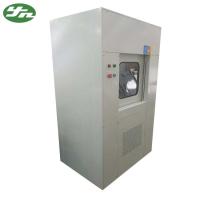 China Powder Coating Steel Air Shower Pass Box , Dynamic Passbox With Elevator Door for sale
