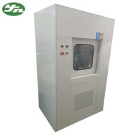 China Powder Coating Steel Air Shower Pass Box , Dynamic Passbox With Elevator Door for sale