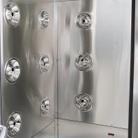 China YANING GMP Standard Stainless Steel Air Shower 1200mm with Adjustable Time Clean Room Equipment for sale