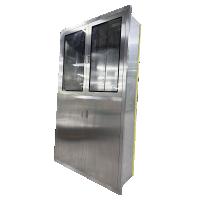 China 304 Stainless Steel Operating Room Cabinet Double Open Door Customizable Size 1800x500x1800mm for sale