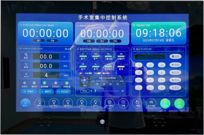 China Medical Grade Modular OR Central Touch Screen Control Panel BACnet 10.1 Inch for sale