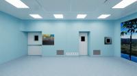 China Modular Operating Room Laminar Flow Ceiling System ISO Class 5 99.995% H14 HEPA for sale