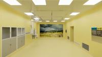 China Antibacterial Silver Ion Coated Modular Operating Room Wall Panel with Customizable Design and Class A Fire Rating for sale