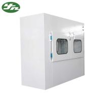 China Double Doors Air Shower Cleanroom Pass Box Hepa / Pre Fliter System Durable for sale