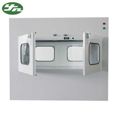 China Double Doors Air Shower Cleanroom Pass Box Hepa / Pre Fliter System Durable for sale