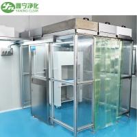 China Modular Quick-Assembly Laminar Flow Clean Room Booth with HEPA H14 Filter and 304 Stainless Steel Construction for sale