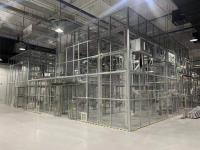 China ISO 5 Cleanroom Booth with 304 Stainless Steel Construction and HEPA H14 Filter for Pharmaceutical Powder Handling for sale