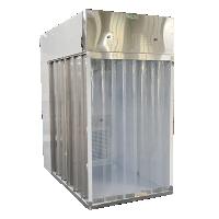 China Turnkey ISO 5 Clean Booth with 304 Stainless Steel Construction and Laminar Flow HEPA Filter for sale
