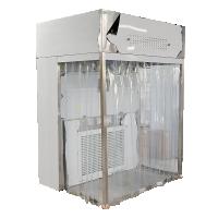 China Turnkey ISO 5 Clean Booth with 304 Stainless Steel Construction and Laminar Flow HEPA Filter for sale