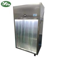 China Stainless Steel 304 Cleanroom Air Flow System Sampling Booth 0.8kw With Wheels for sale
