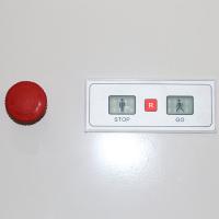 China 5 Meter Cleanroom Air Shower Tunnel 62dB Noise Powder Coating Steel Shell 380V for sale
