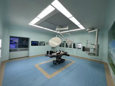 China YANING Modular Operating Room Wall Panel with Silver-Ion Antibacterial Coating, Seamless Interlocking Joints, and High-Density PU Foam Core for sale