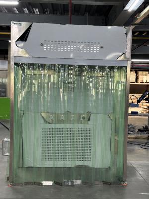 China Negative Pressure Dispensing Booth with SS304 Stainless Steel and HEPA H14 Filtration for ISO Class 5 Clean Room for sale