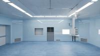 China Class A Fire Rated Hermetic Sliding Door with 2mm Steel Panel and Airtight Seal for Hospital Operating Rooms for sale