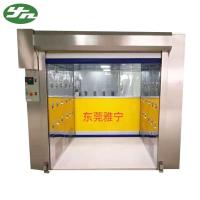 China C Fast Shutter Roller Door Cargo Stainless Steel Air Shower Cargo Pass Box for sale