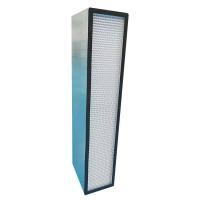 China Customized HEPA Air Filter 915x305x292mm Galvanized Steel Frame Deep Pleat for sale
