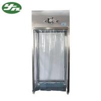 China Stainless Steel 304 Cleanroom Air Flow System Sampling Booth 0.8kw With Wheels for sale