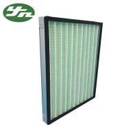 China YANING Hvac System G1 G2 G3 G4 Pre Air Filter Paper Pleated Panel for sale