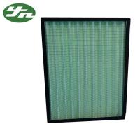 China YANING Hvac System G1 G2 G3 G4 Pre Air Filter Paper Pleated Panel for sale