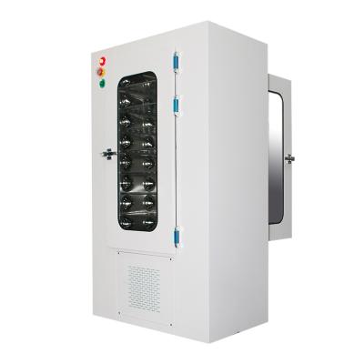 China YANING Stainless Steel Cleanroom Pass Box 500x500x500mm Electronic Interlock UV Sterilization for sale