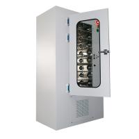 China YANING Stainless Steel Cleanroom Pass Box 500x500x500mm Electronic Interlock UV Sterilization for sale