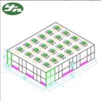 China ISO 6 Clean Booth SS304 Frame Acrylic Wall 99.999% Efficiency 2400mm Height for Nutrition for sale
