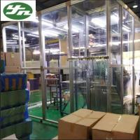 China ISO 7 Portable Clean Booth Room 4000x3800x3450mm Aluminum Frame Acrylic Wall for Indonesia Package Industry for sale