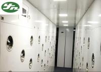 China Stainless Steel Air Shower Tunnel 5000mm Length 1.1KW for Pharmaceutical Cleanroom for sale