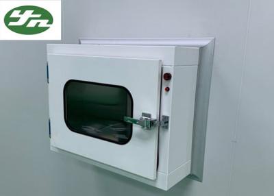 China Customized Static Air Shower Pass Box 220V/50HZ With Buzzer On Entrace / Exit Door for sale