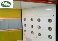 China Speed Shutter Rolling Door Air Shower Tunnel 2700mm Length Powder Coating Painting for Cargo for sale