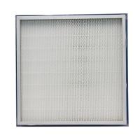 China Custom Size HEPA Filter H13-U17 99.995% Efficiency Jelly Glue Seal 610x610x93mm for sale