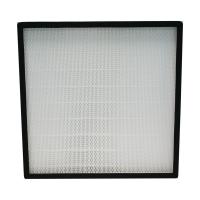 China Panel Type Mini Pleated HEPA Air Filter 2000m³/h Air Volume with 96mm Depth for Clean Room Applications for sale