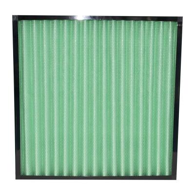 China YANING Hvac System G1 G2 G3 G4 Pre Air Filter Paper Pleated Panel for sale