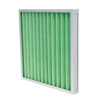 China Prefiltration Pocket Air Filter 70%-95% Efficiency With Double Sided Metal Mesh for sale