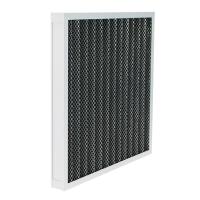 China Aluminium Frame Airport Activated Carbon Pre Filter Customize Functional Mesh Sizes for sale