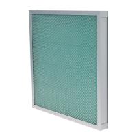 China YANING Hvac System G1 G2 G3 G4 Pre Air Filter Paper Pleated Panel for sale