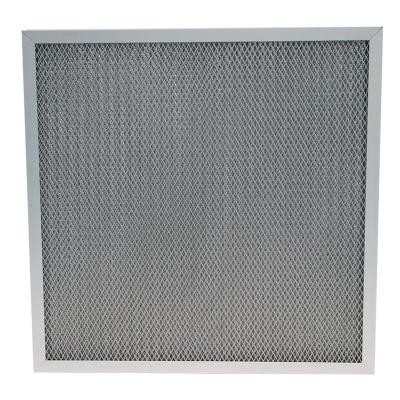 China Washable Furnace Corrugated Aluminum 250℃ Pre Air Filter G4 MERV7 for sale