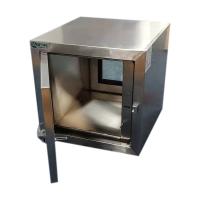 China 600×600×600mm Cleanroom Pass Box with Mechanical Interlock System for Pharmaceutical and Electronics Manufacturing for sale
