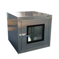 China 600×600×600mm Cleanroom Pass Box with Mechanical Interlock System for Pharmaceutical and Electronics Manufacturing for sale