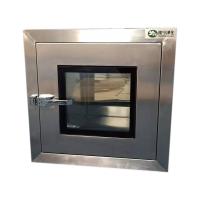 China 600×600×600mm Cleanroom Pass Box with Mechanical Interlock System for Pharmaceutical and Electronics Manufacturing for sale