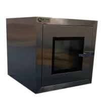 China Clean Room Embedded Door Stainless Steel Pass Box for sale