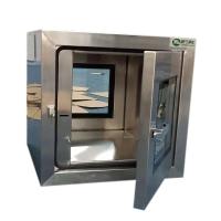 China Clean Room Embedded Door Stainless Steel Pass Box for sale