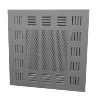 China Galvanized BFU Fan Filter Unit 1500m³/H Air Flow with HEPA 99.99% Efficiency at 0.3μm for sale