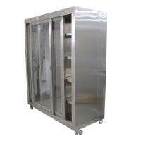 China Stainless Steel Static Garment Cubicle 1500×650×2200mm with 100 Class HEPA Filter for Clean Rooms for sale