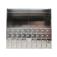 China 36-Piece Stainless Steel Clean Room Boot Locker Cabinet - Anti-Static Garment Storage for Industrial Facilities for sale